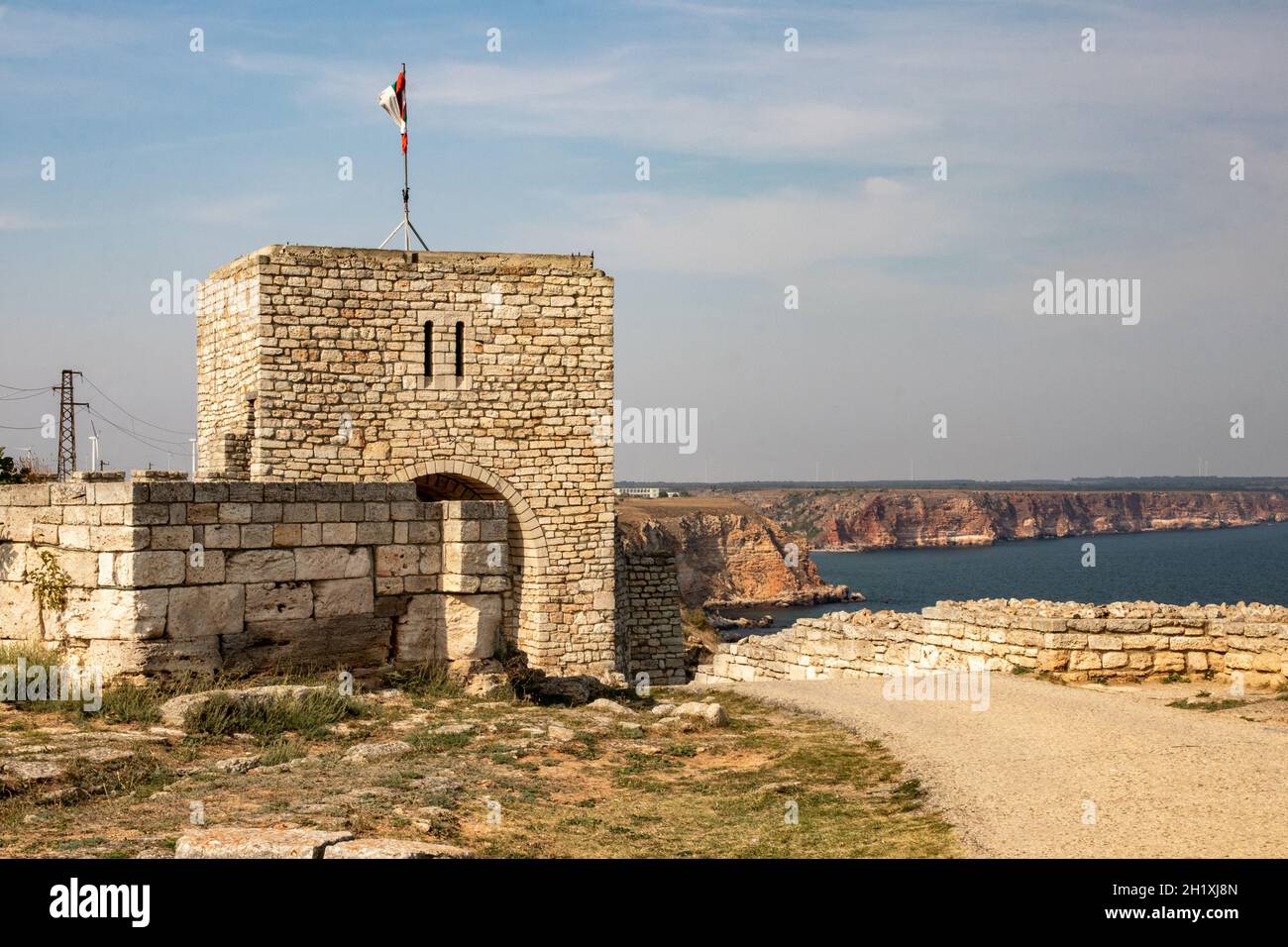 Cape Caliacra, Bulgaria - SEP 14, 2021. In the 4th century BC the cape ...
