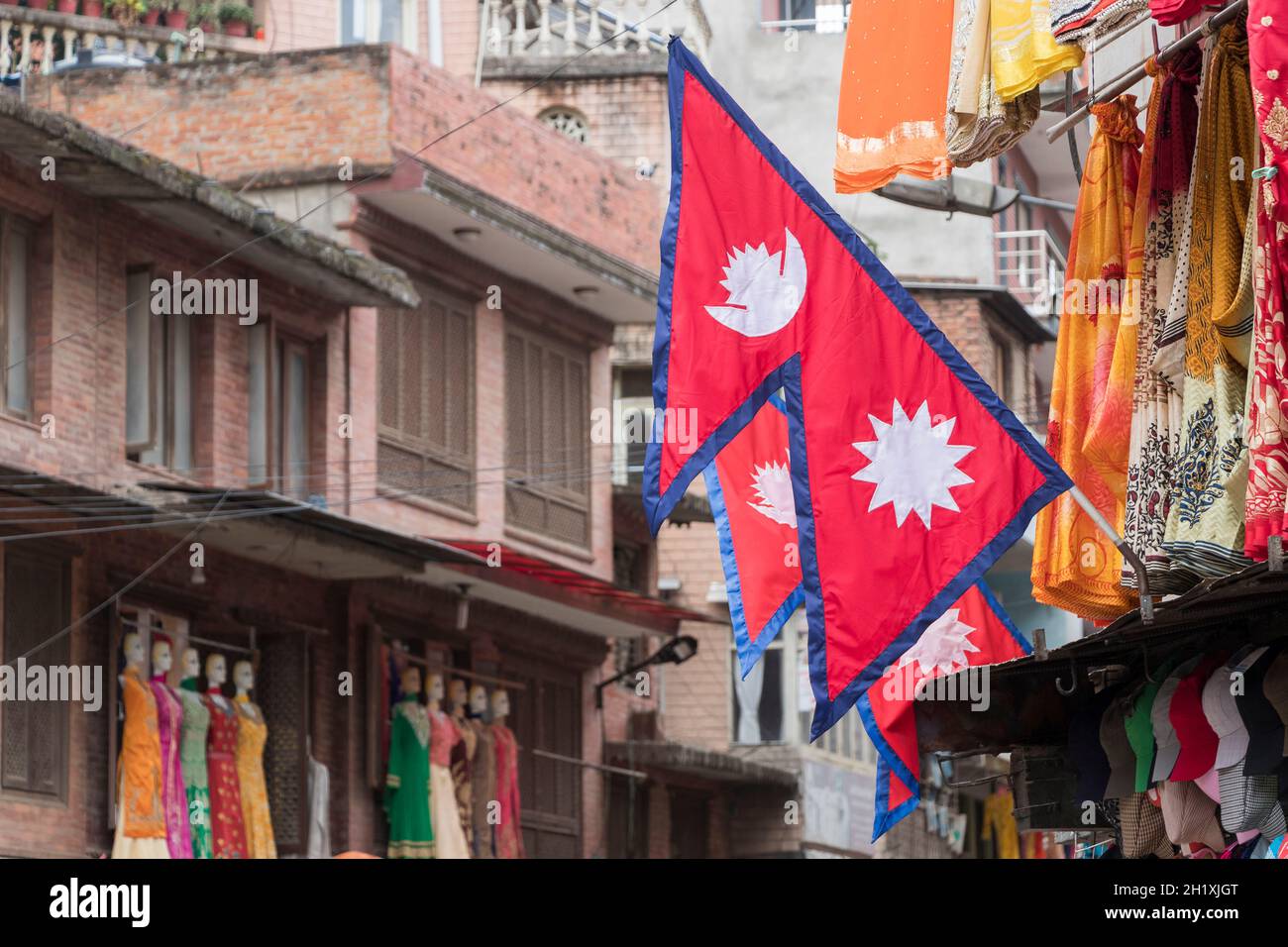 Nepal map flag hi-res stock photography and images - Alamy