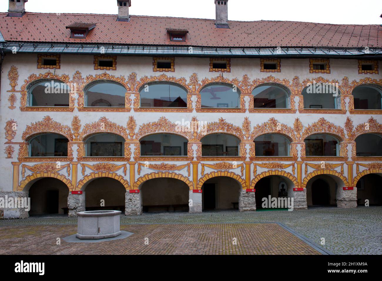 Idrija slovenia castle hi-res stock photography and images - Alamy