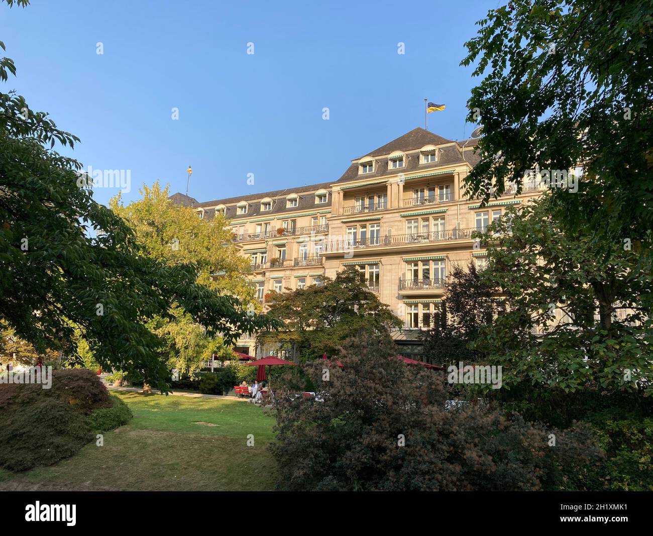 Baden-Baden is a spa town in southwestern Germany’s Black Forest, near ...