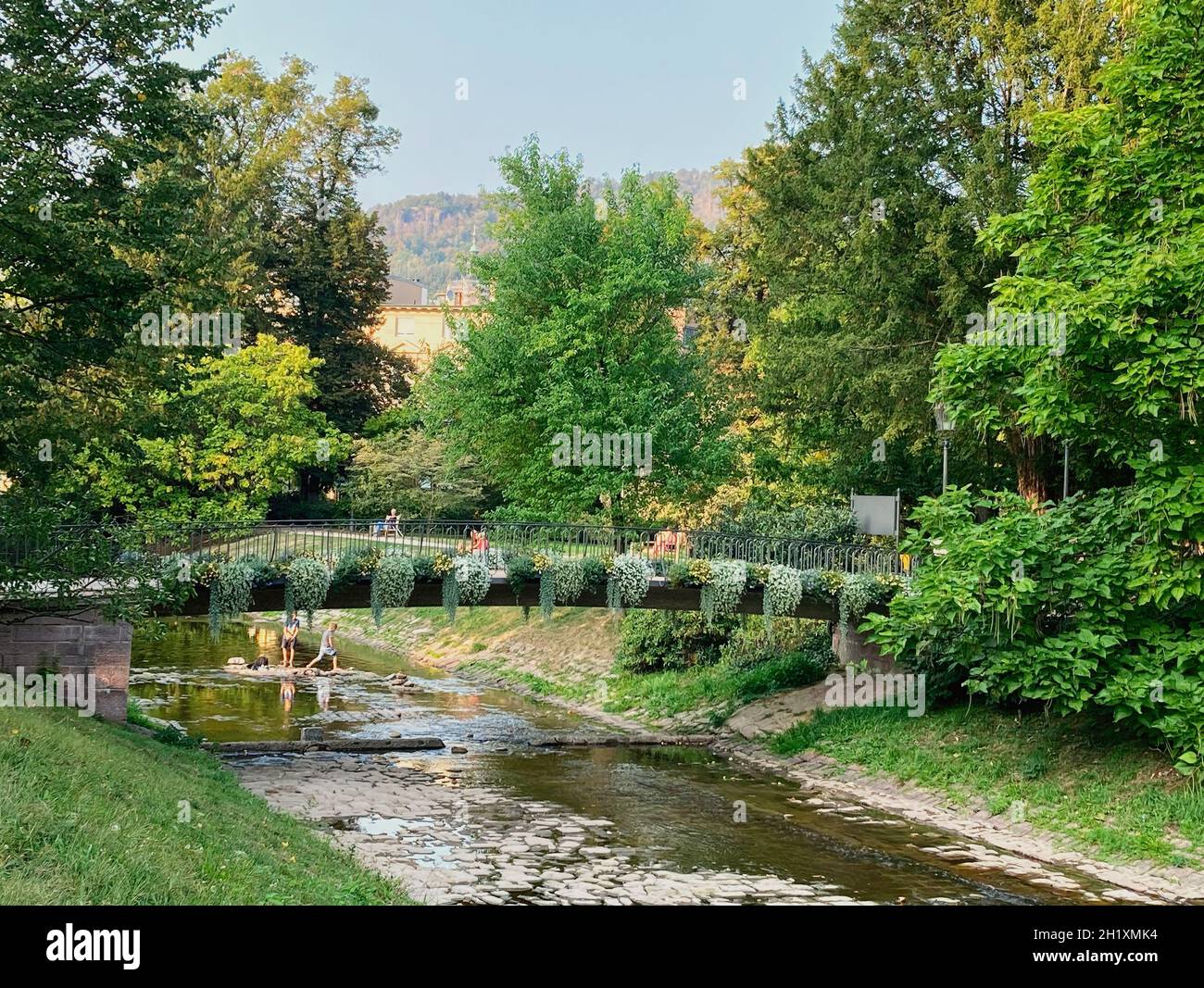 Baden-Baden is a spa town in southwestern Germany’s Black Forest, near ...