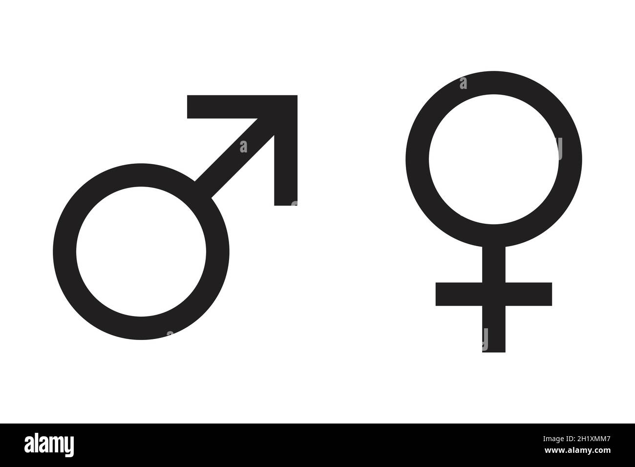 male and female symbols icon vector for graphic design, logo, website ...