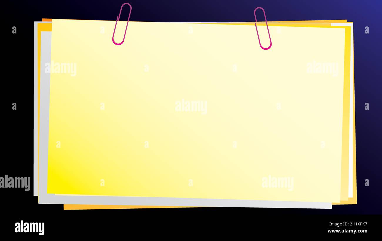 Blank squared notepad pages and tape Stock Vector Image & Art - Alamy