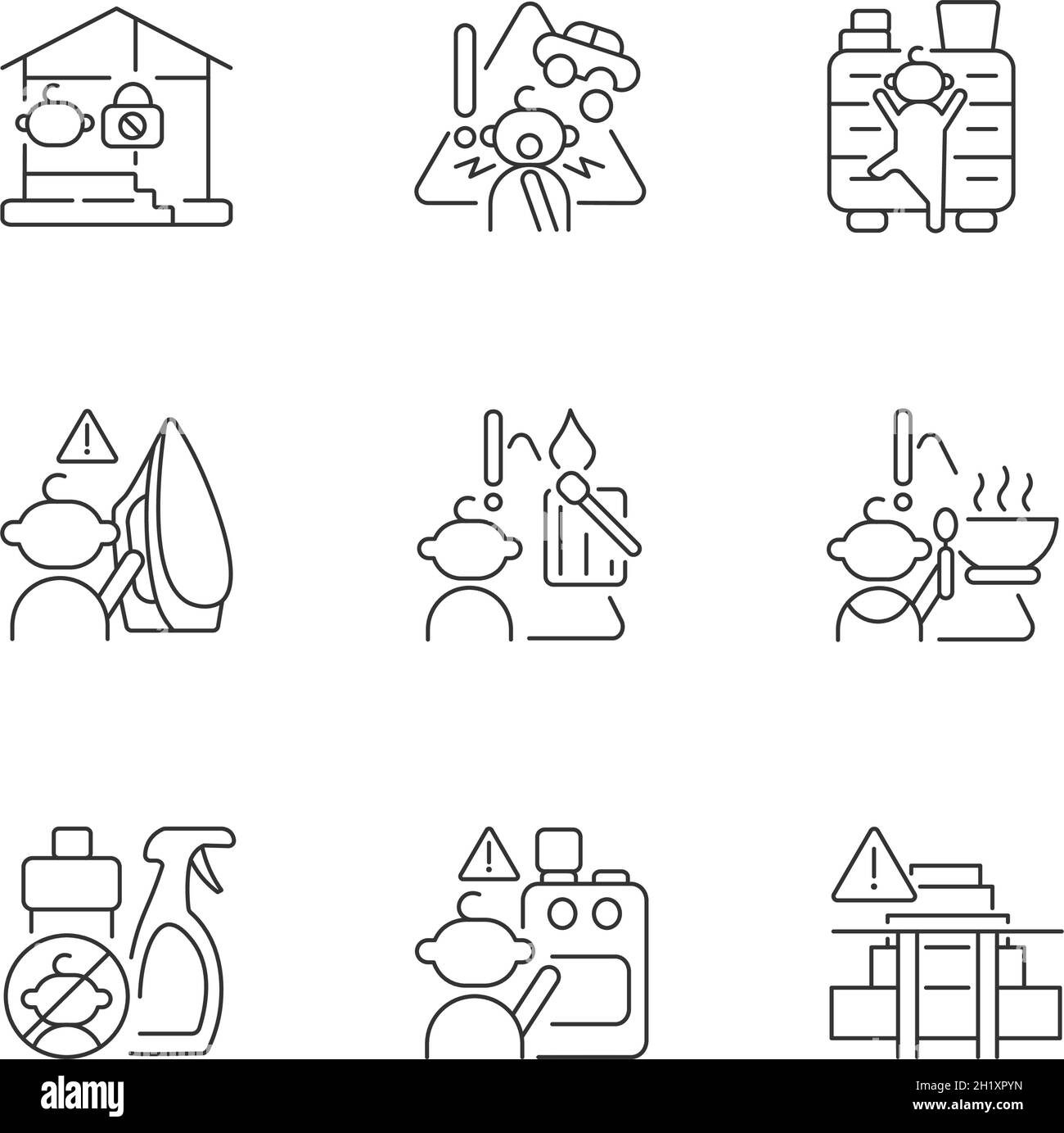 Danger safety Black and White Stock Photos & Images - Alamy