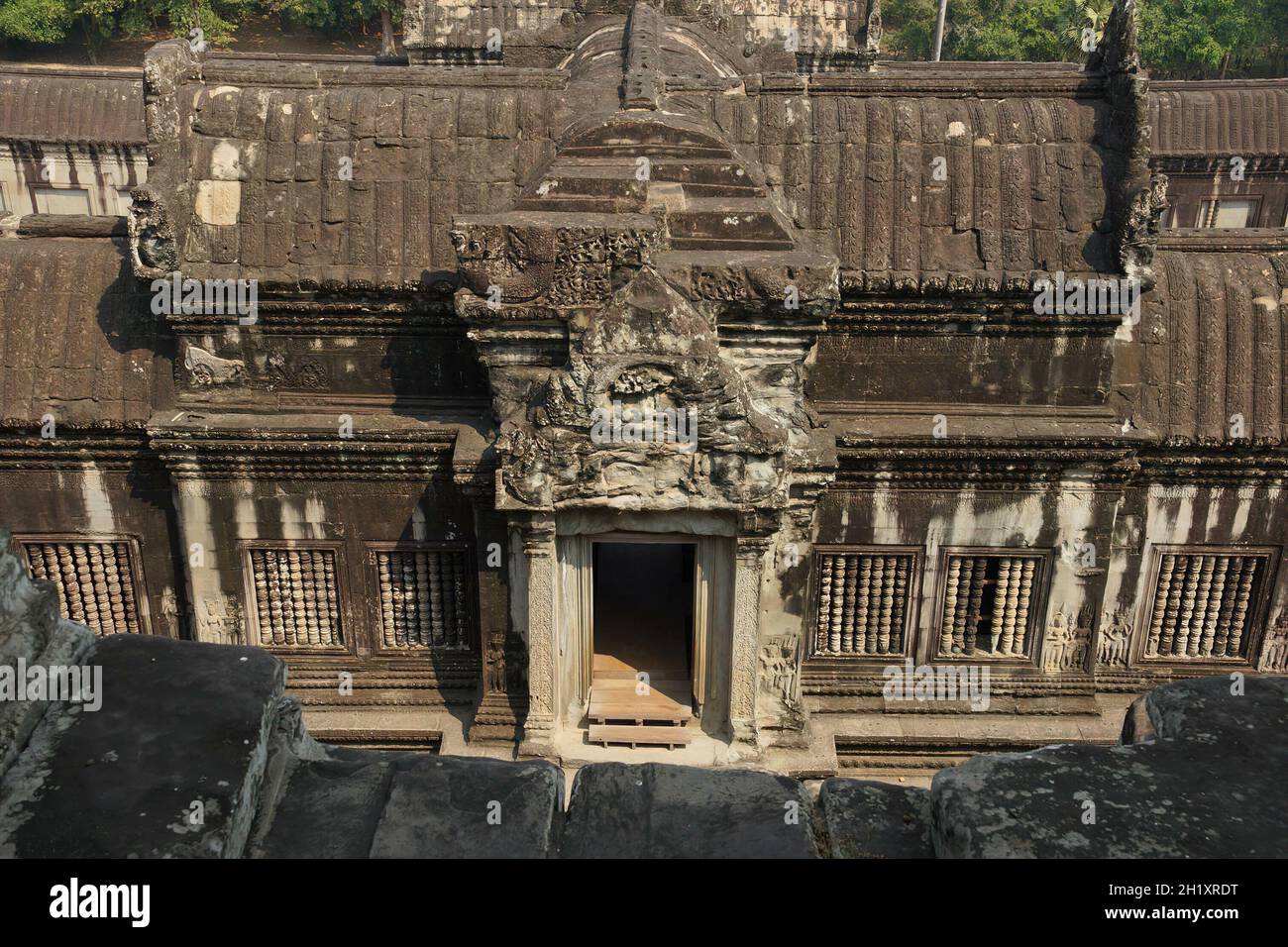 Bas reliefs of Angkor Wat in Cambodia Stock Photo - Alamy