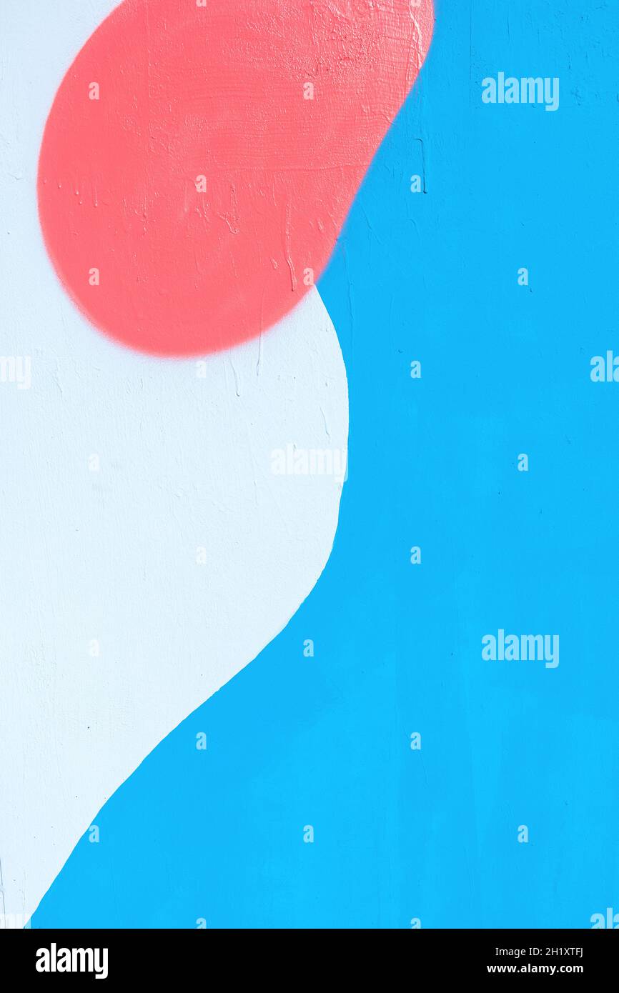 Blue paint texture hi-res stock photography and images - Alamy