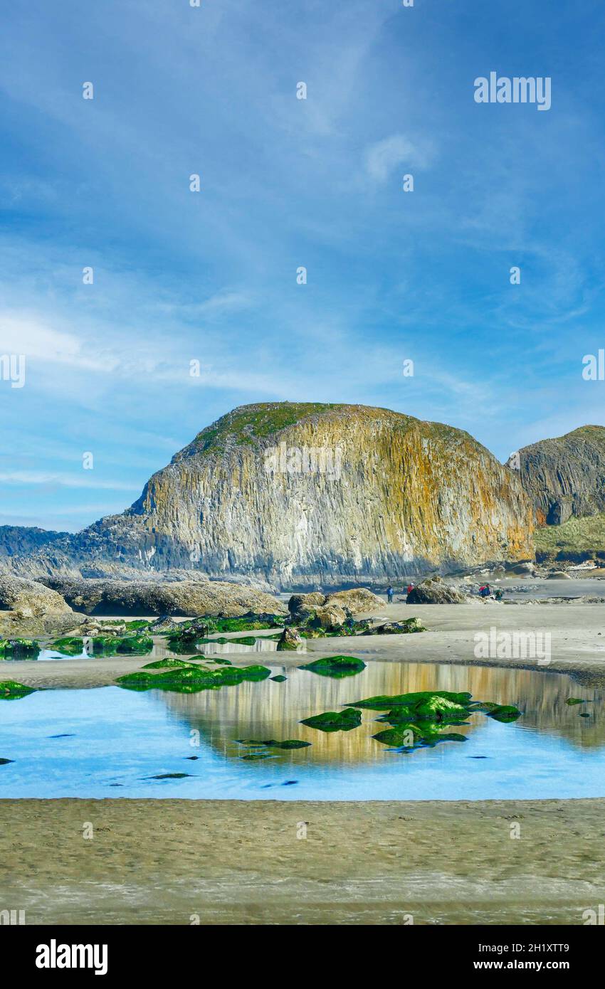 Beautiful view of the Oregon Coast, USA Stock Photo - Alamy