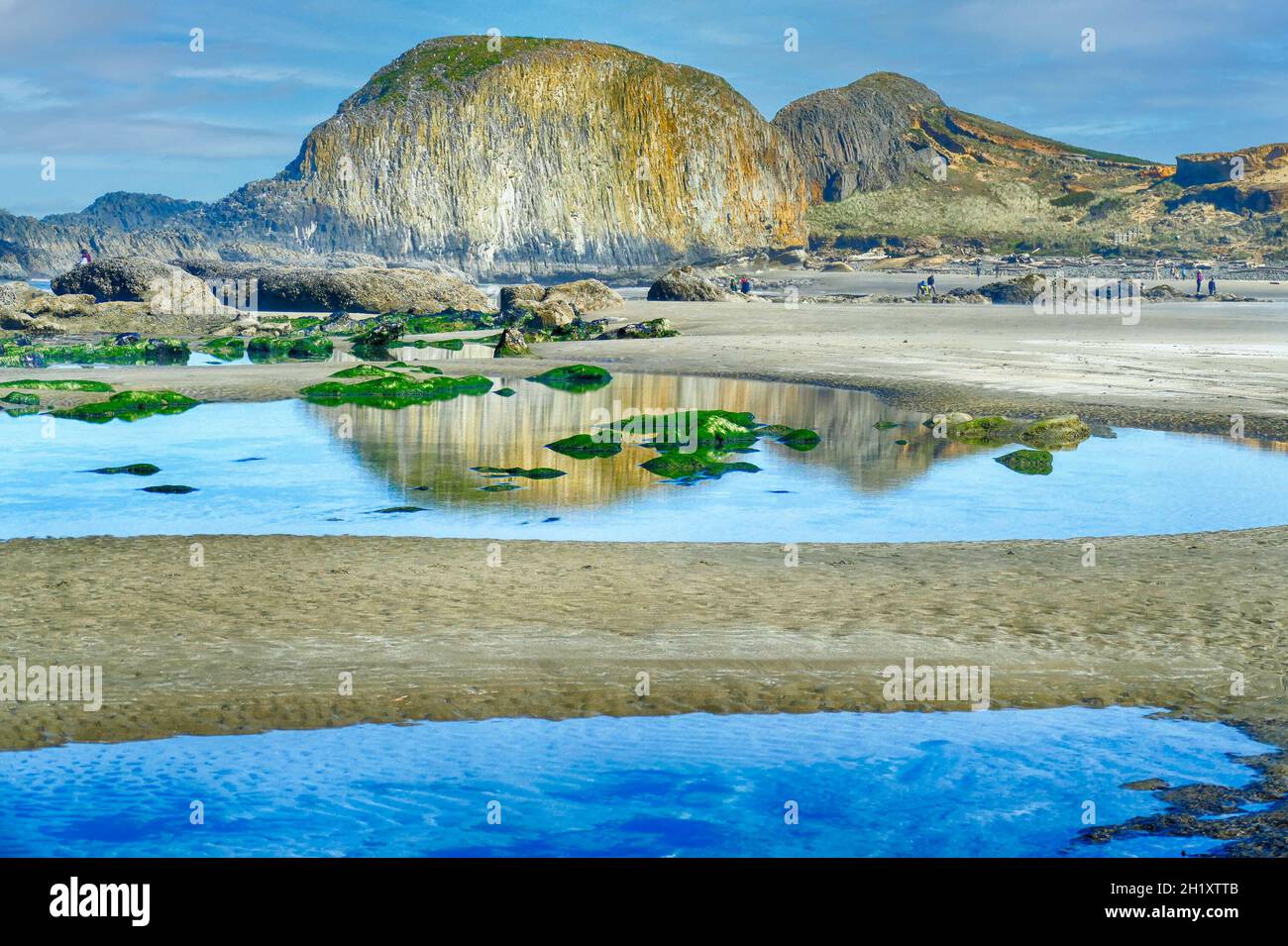 Beautiful view of the Oregon Coast, USA Stock Photo - Alamy