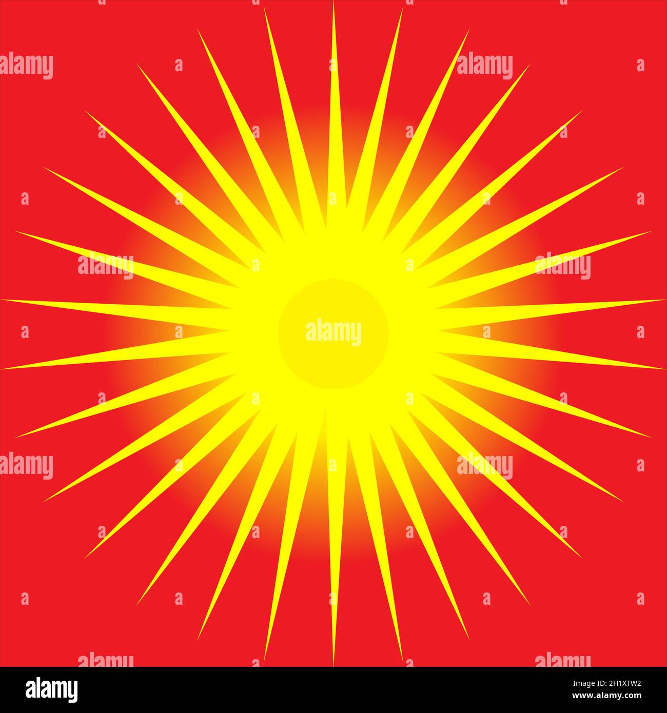 Sunlight abstract background. yellow color burst background. Vector ...
