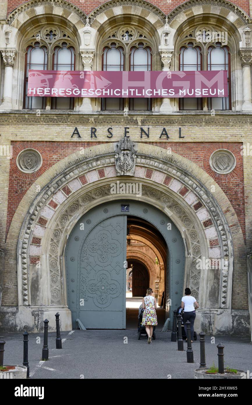Das Heeresgeschichtliche Museum im Wiener Arsenal, Wien, Österreich ...