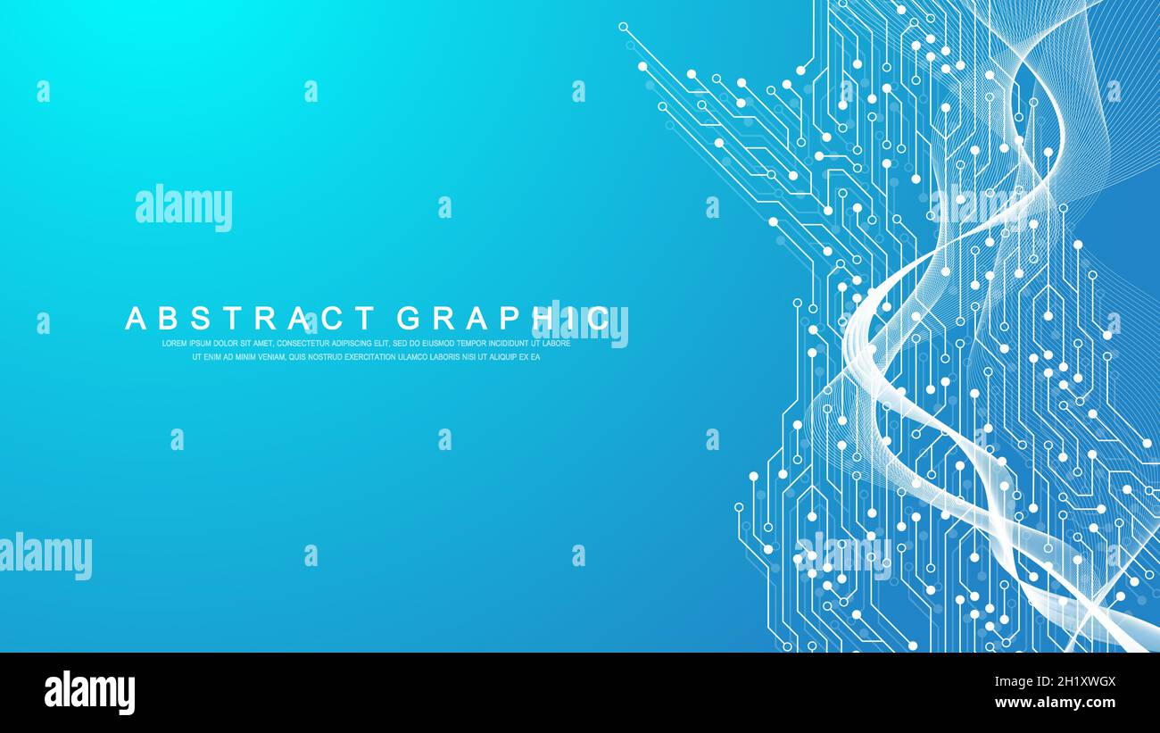 Motherboard vector background with circuit board electronic elements ...