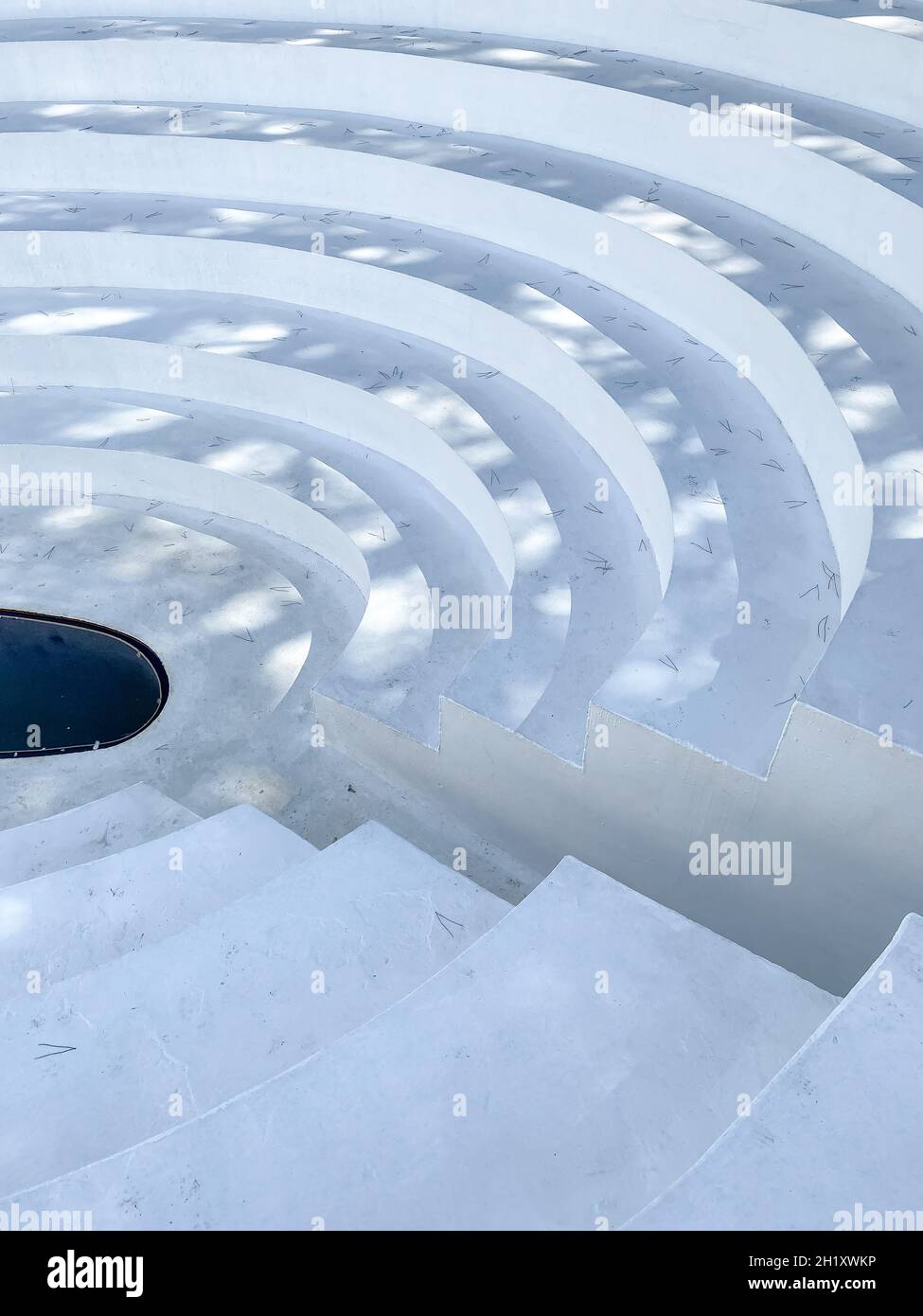 September 4, 2021: Detail of Skys, a sculpture by Gunilla Bandolin at ...