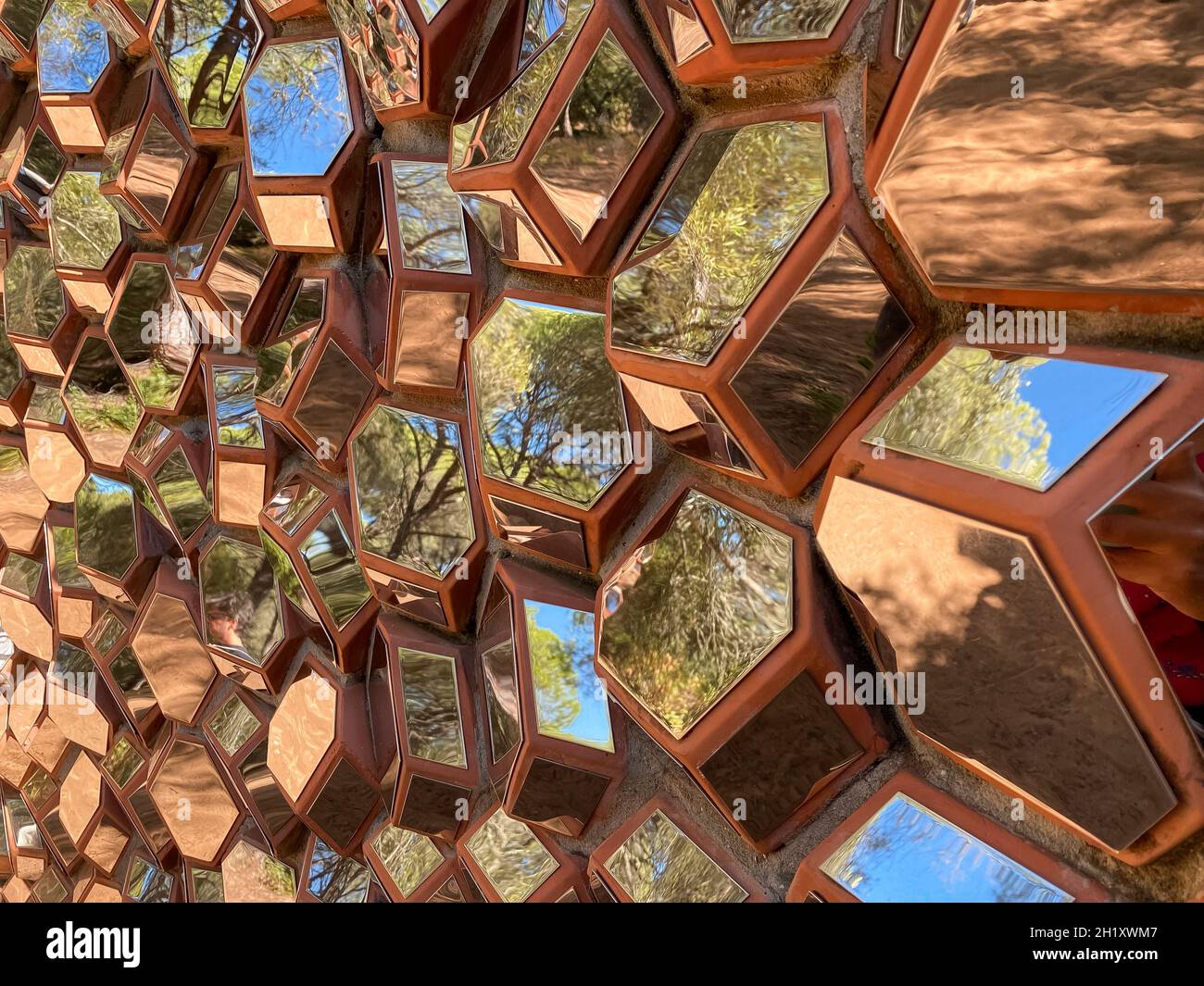 September 5, 2021: Detail of the artistic work of Olafur Eliasson ...