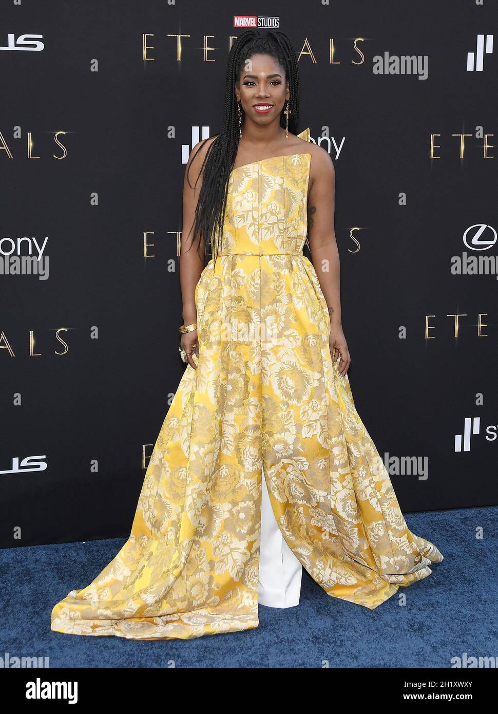 Los Angeles, USA. 18th Oct, 2021. Krystina Arielle arrives at Marvel ...