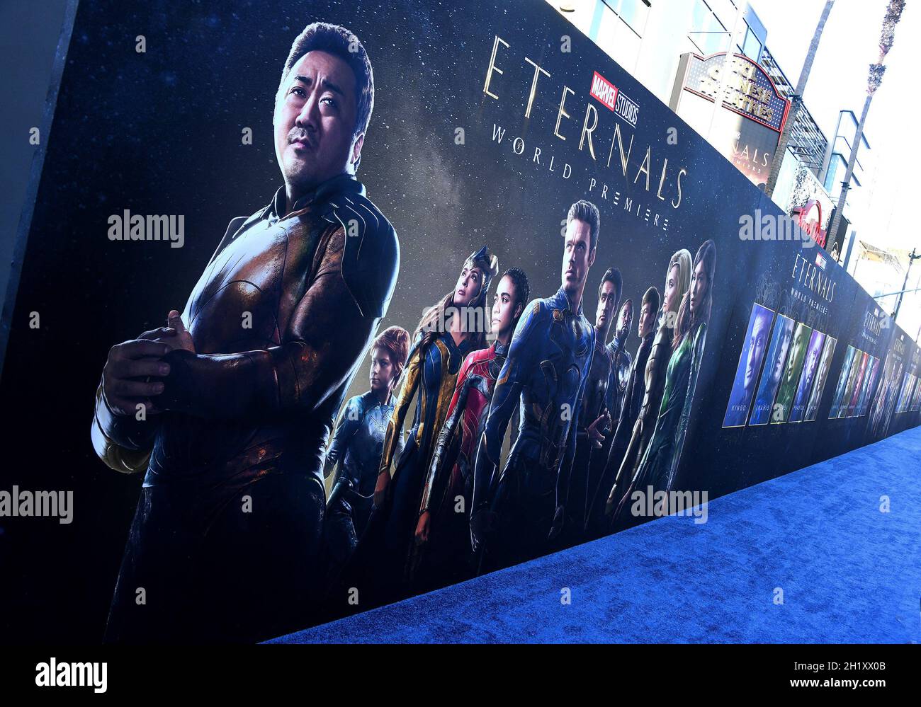 Hollywood, CA, October 18, 2021. Atmosphere at the Marvel Studios ...