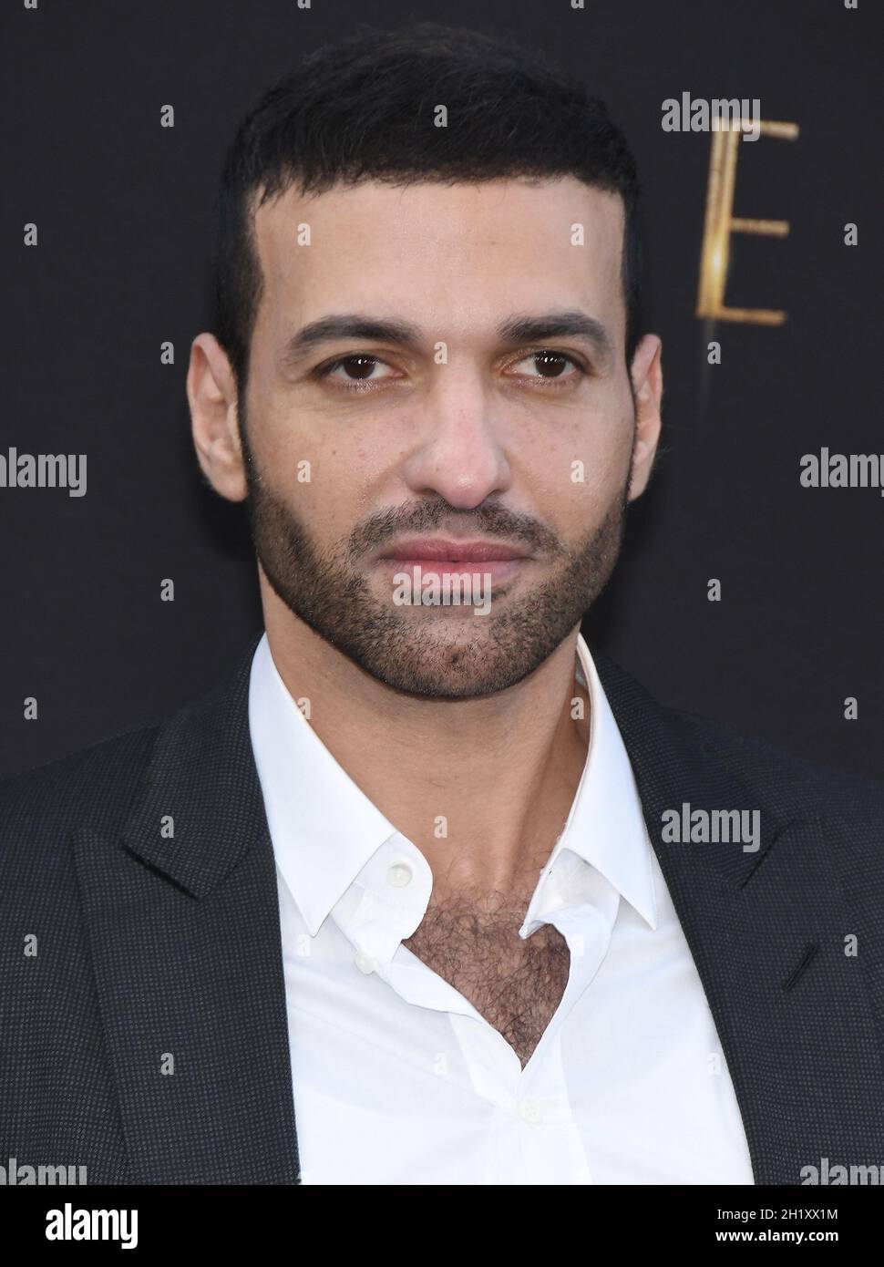 Hollywood Ca October 18 2021 Haaz Sleiman Arrives At Marvel Studios