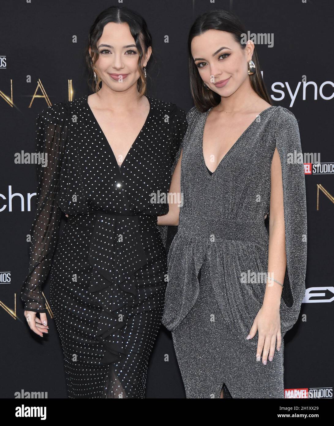 Los Angeles, USA. 18th Oct, 2021. (L-R) Veronica Merrell and Vanessa ...