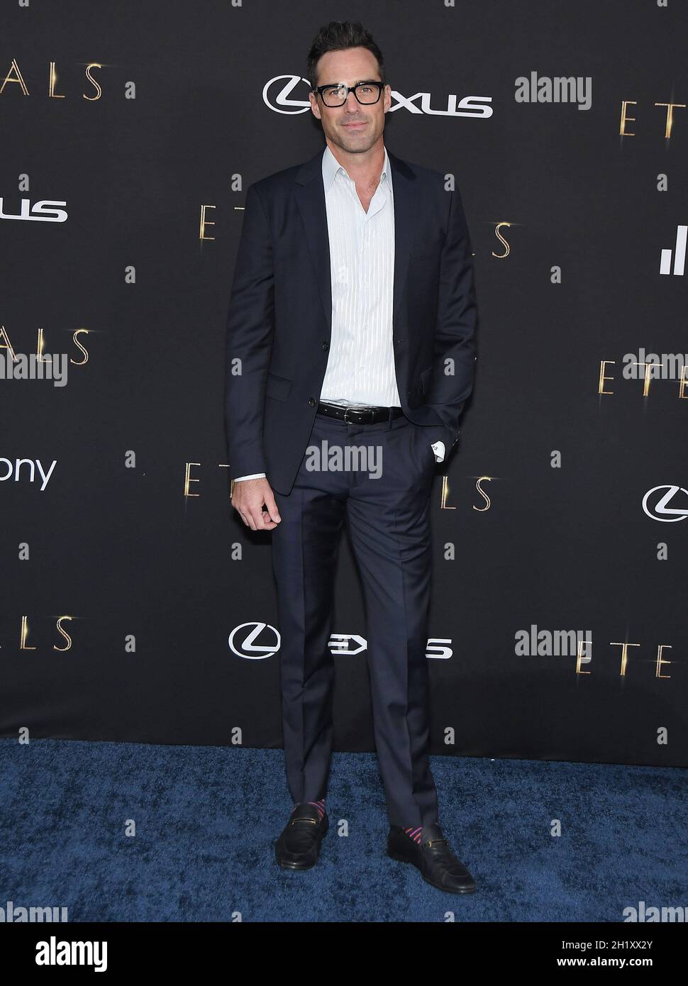 Los Angeles, USA. 18th Oct, 2021. Patrick Burleigh arrives at Marvel ...