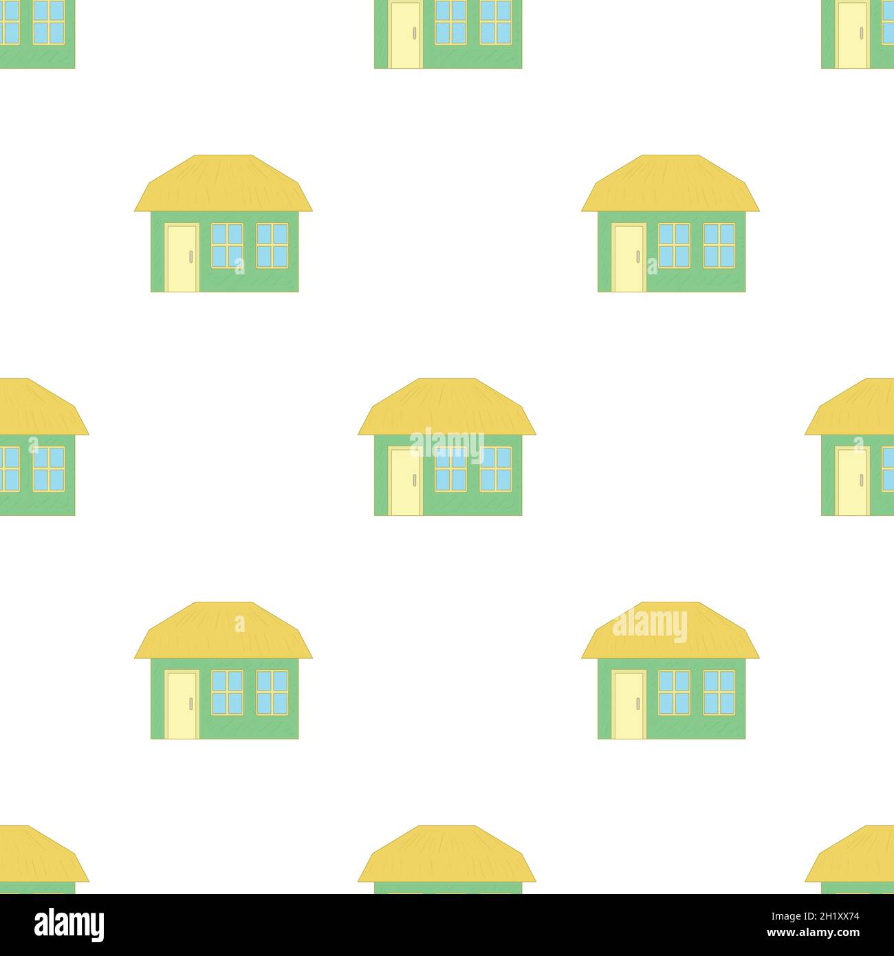 Green cottage pattern seamless background texture repeat wallpaper ...