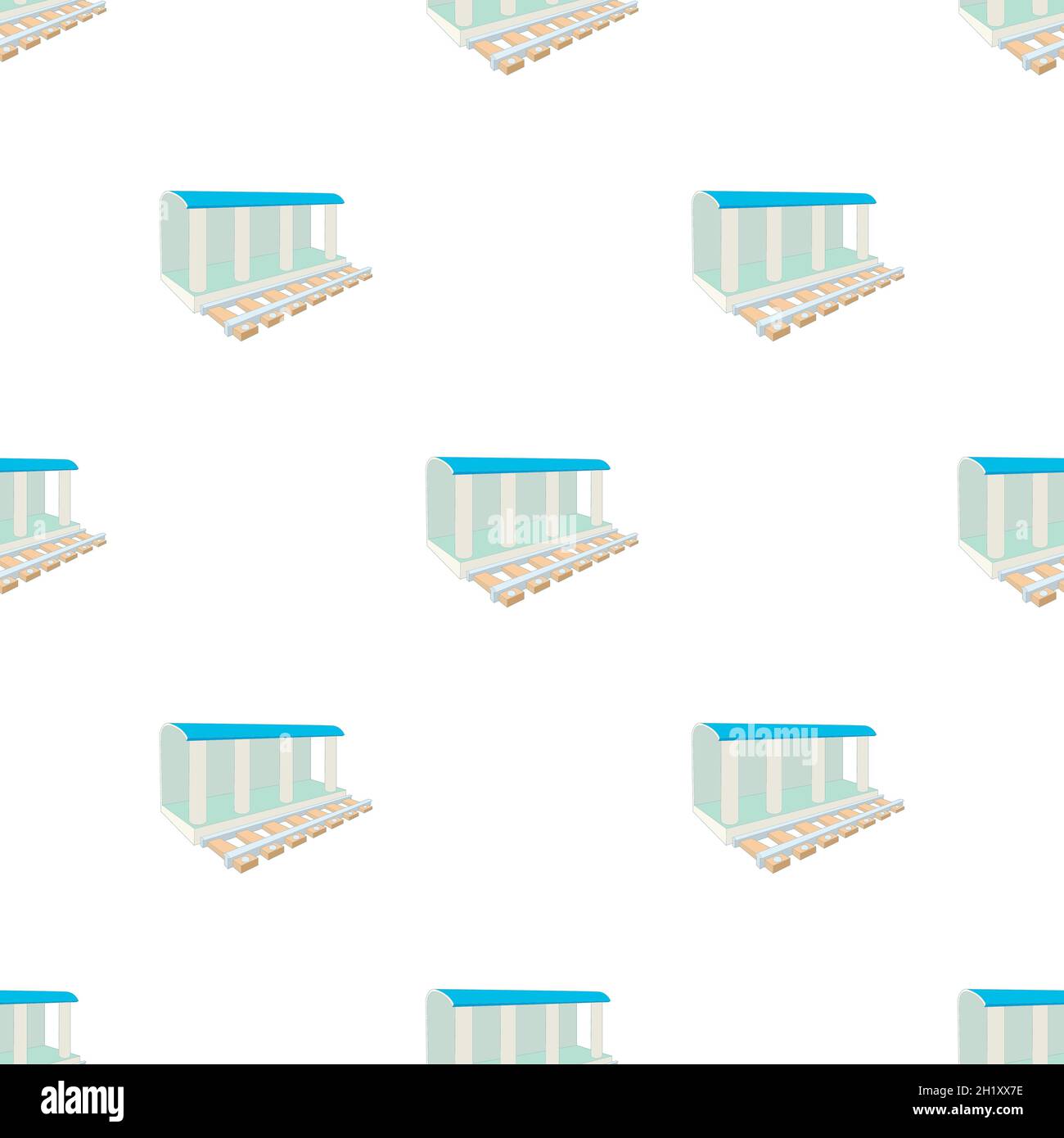 Train station pattern seamless background texture repeat wallpaper ...