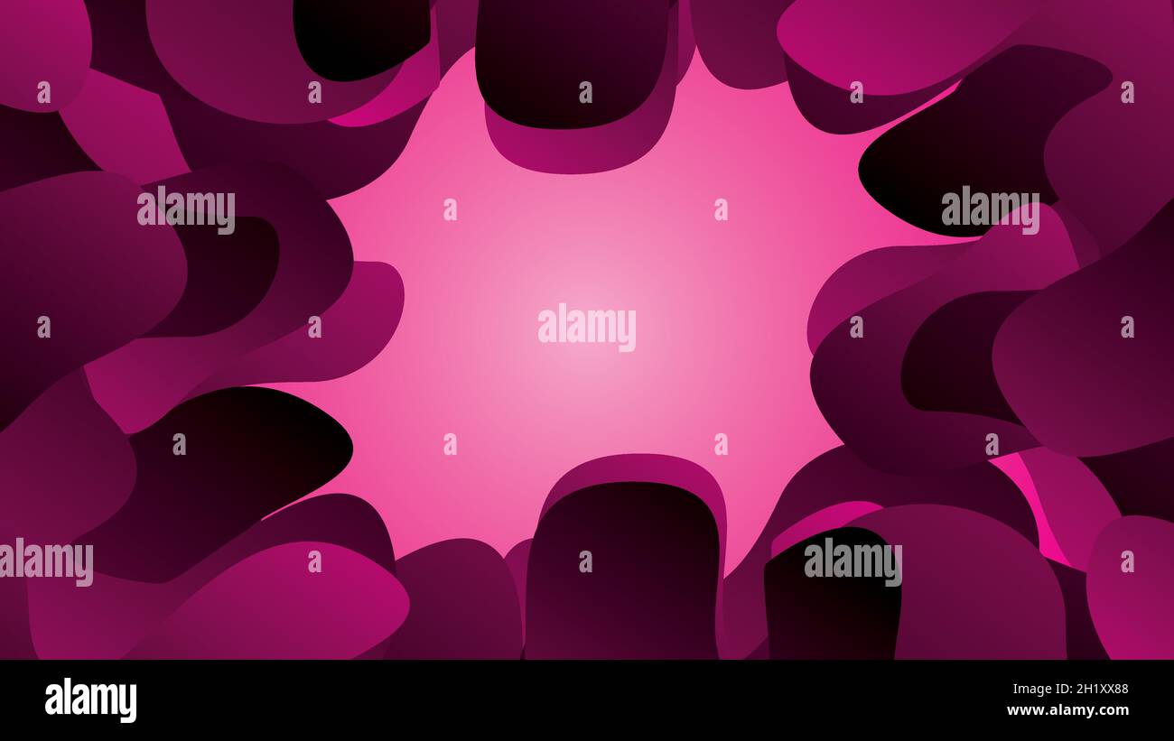 Liquid frame, vector abstract background, wallpaper. smooth curve Stock ...