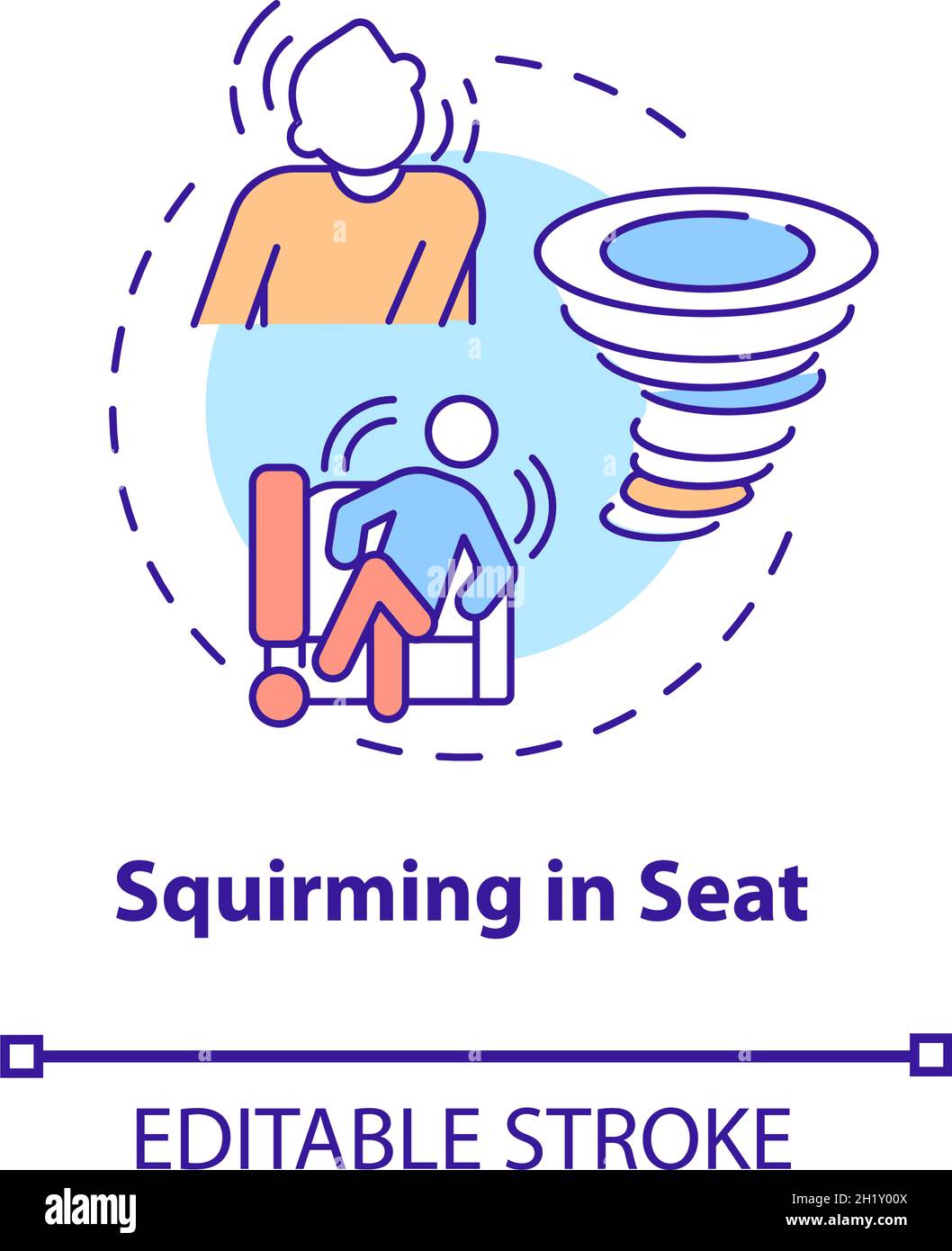 Squirm, child Stock Vector Images - Alamy