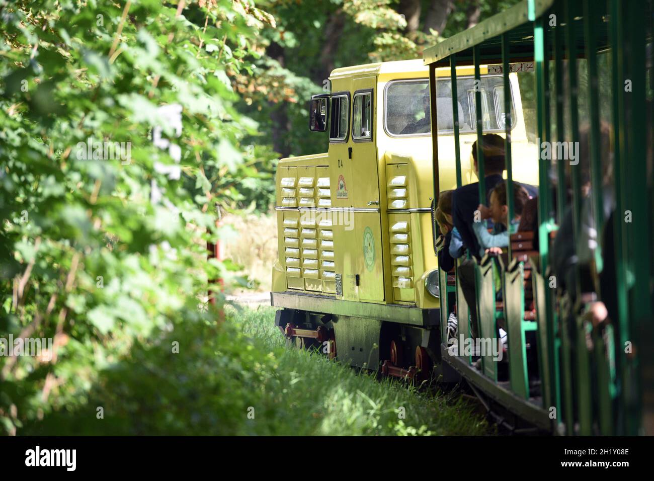 Liliput-Bahn im Wiener Prater, Wien, Österreich, Europa - Liliput-Train ...