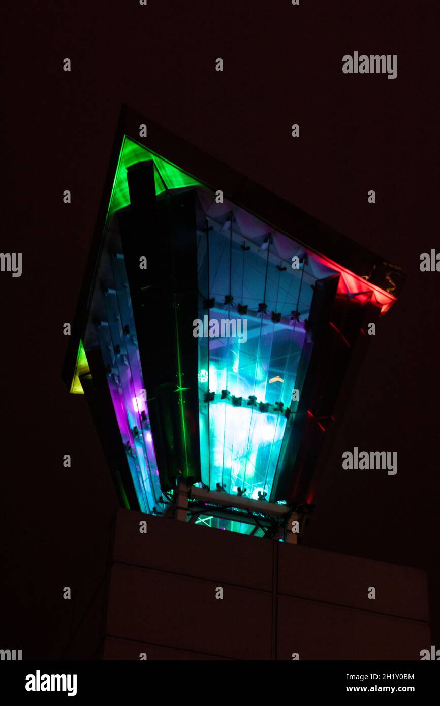 Reading Oracle Lights Stock Photo - Alamy