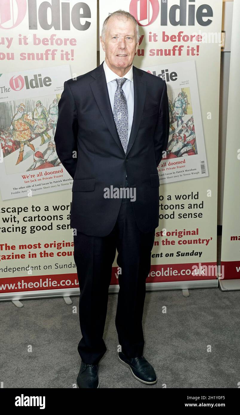 Geoff Hurst arrives at the The Oldie of the Year Awards, at the Savoy ...