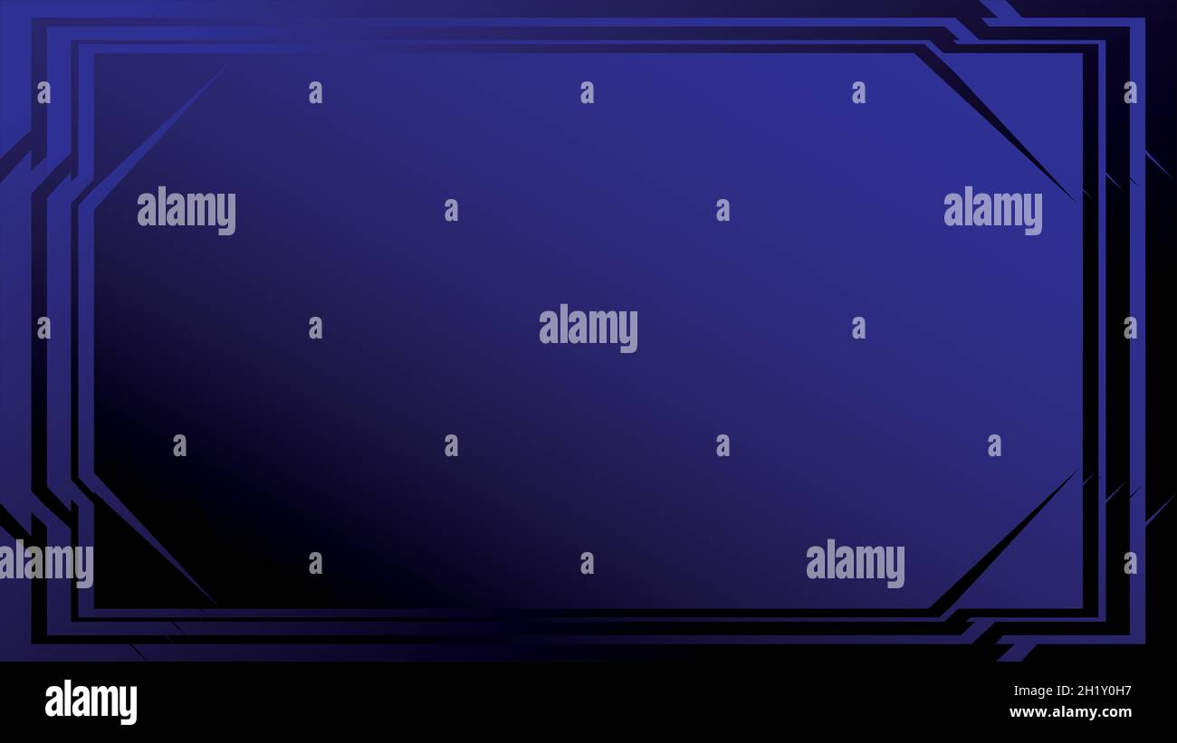 Light BLUE vector layout with flat lines. Modern geometrical abstract ...