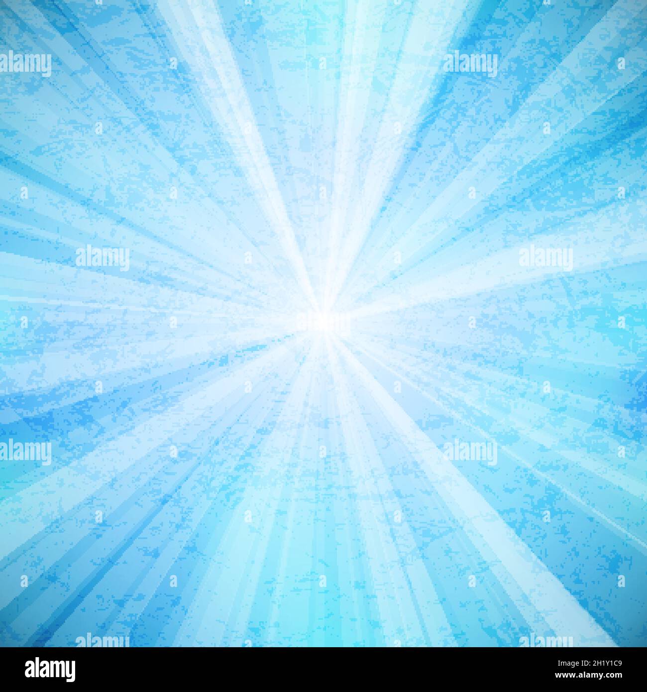 Shiny blue background with sparkling from center Stock Vector Image ...