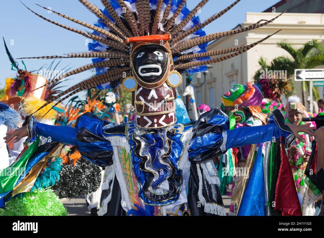 Dominican carnival hi-res stock photography and images - Alamy