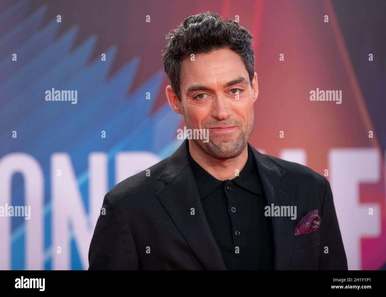 London, UK. 17th Oct, 2021. Alex Hassell attends the closing night gala ...