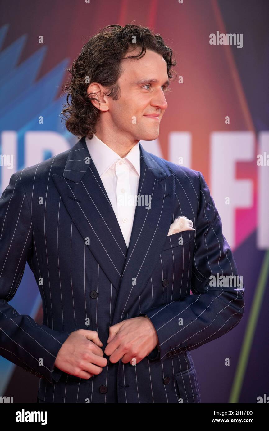 London, UK. 17th Oct, 2021. Harry Melling attends the closing night ...