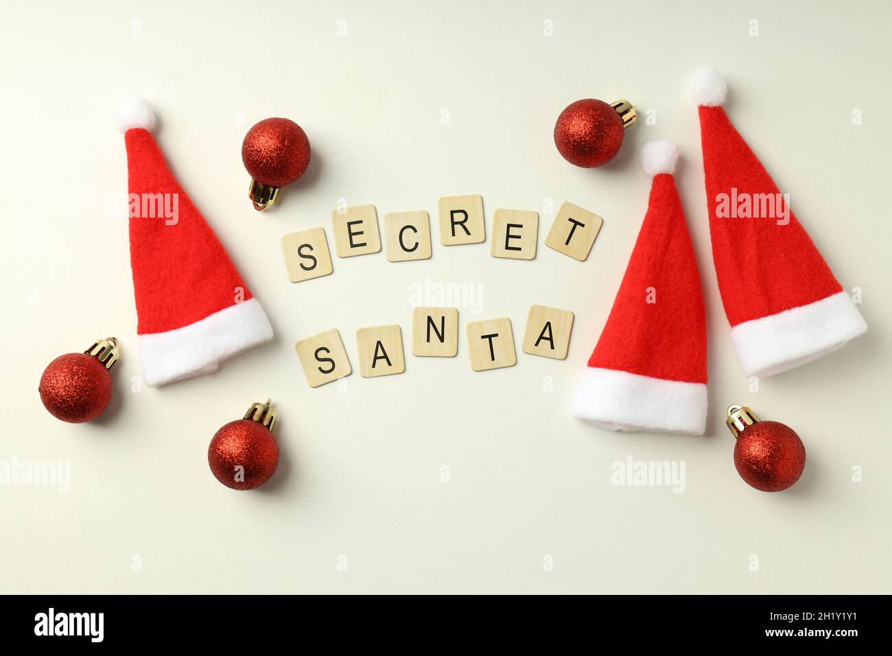 Secret santa text hi-res stock photography and images - Alamy