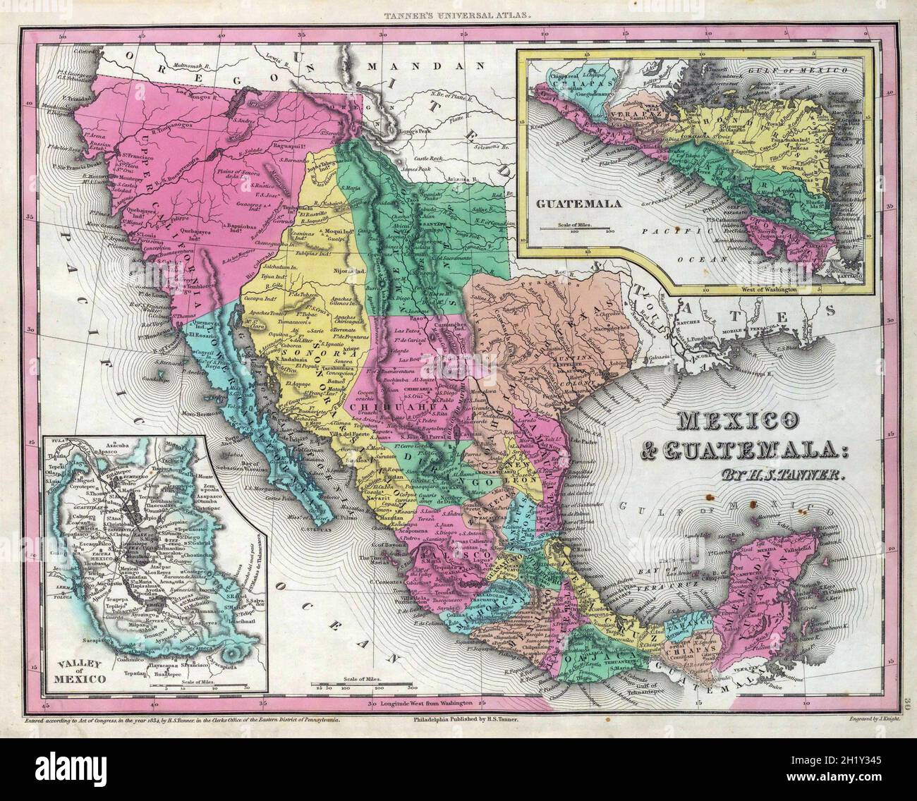 18-19th century old vintage map Stock Photo - Alamy