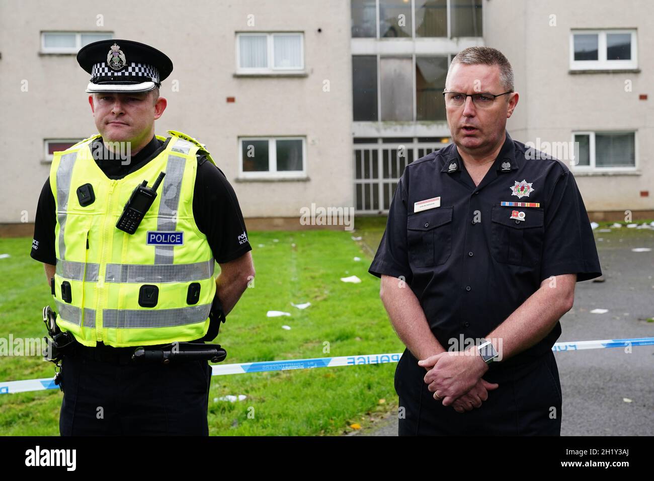 Police Scotland Chief Inspector Derrick Johnston, area commander for ...