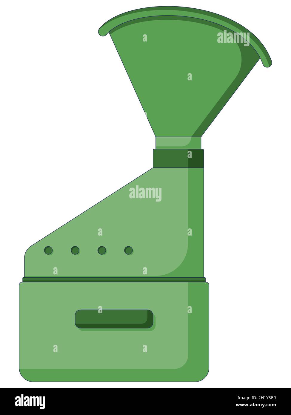 Medical icon of inhaler for asthmatic patient in a flat style isolated ...