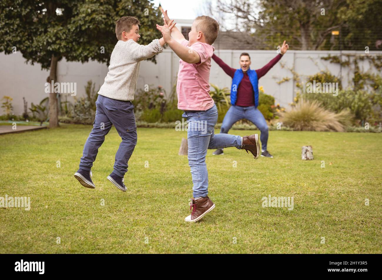 Two sons and daughter hi-res stock photography and images - Alamy