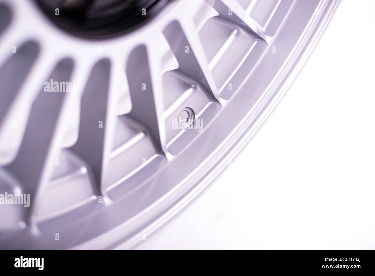 BMW Alpina silver 17'' alloy aluminum wheel Stock Photo - Alamy