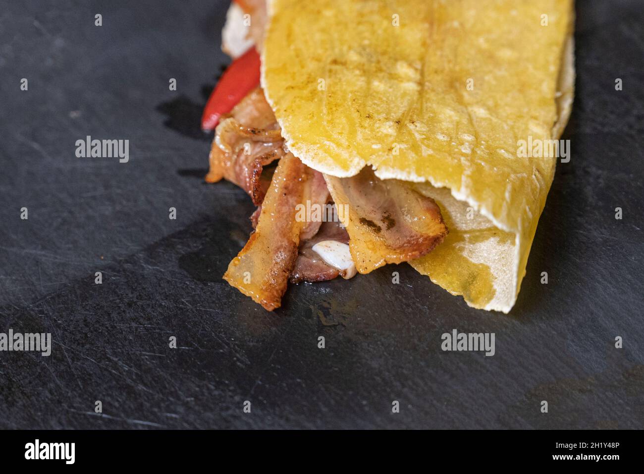 Talo or Taloa is the typical corn pancake of the Basque country and ...