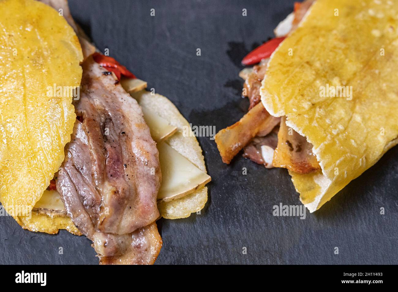 Talo or Taloa is the typical corn pancake of the Basque country and ...