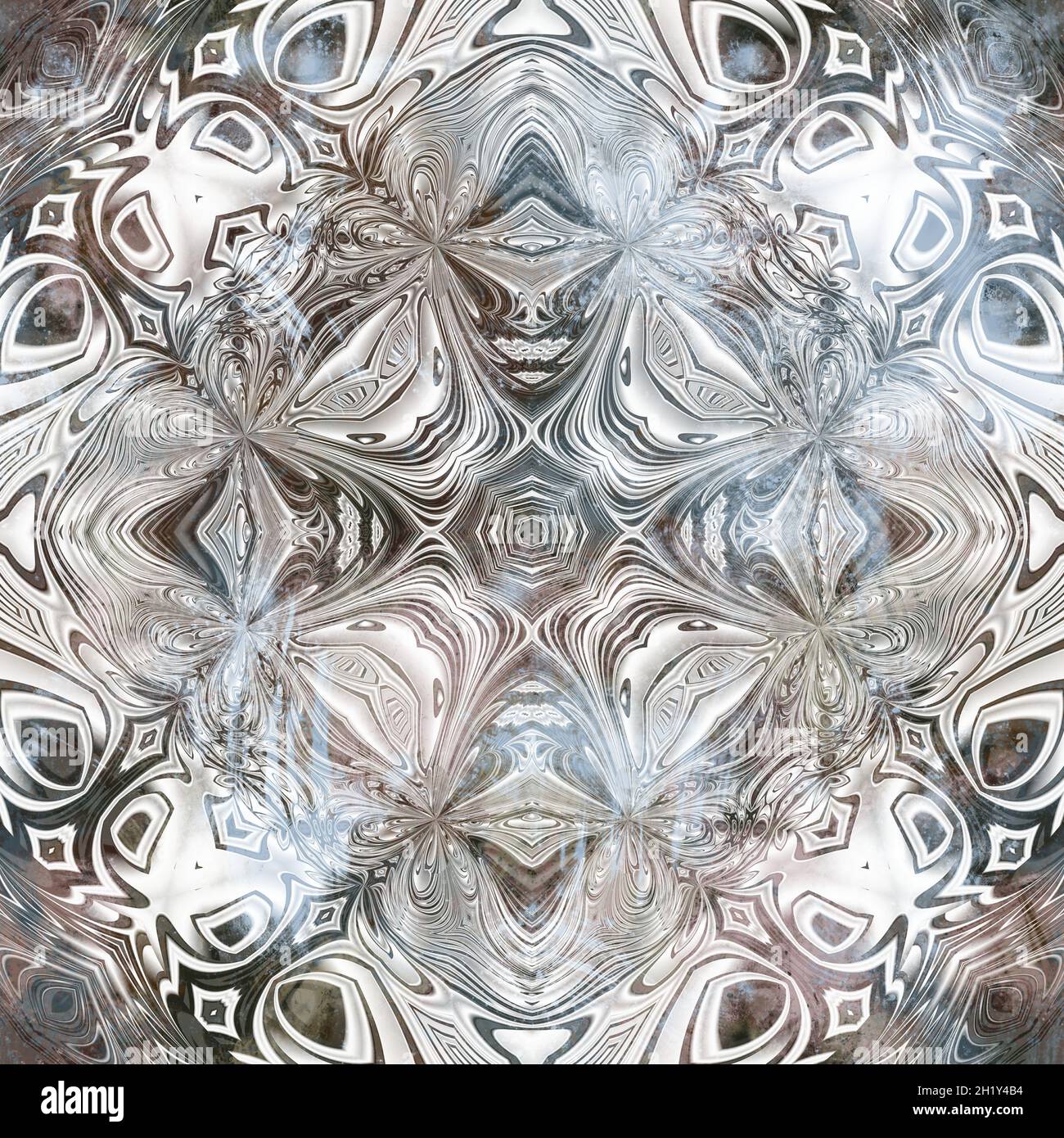 Seamless neutral and white grungy classic abstract surface pattern ...