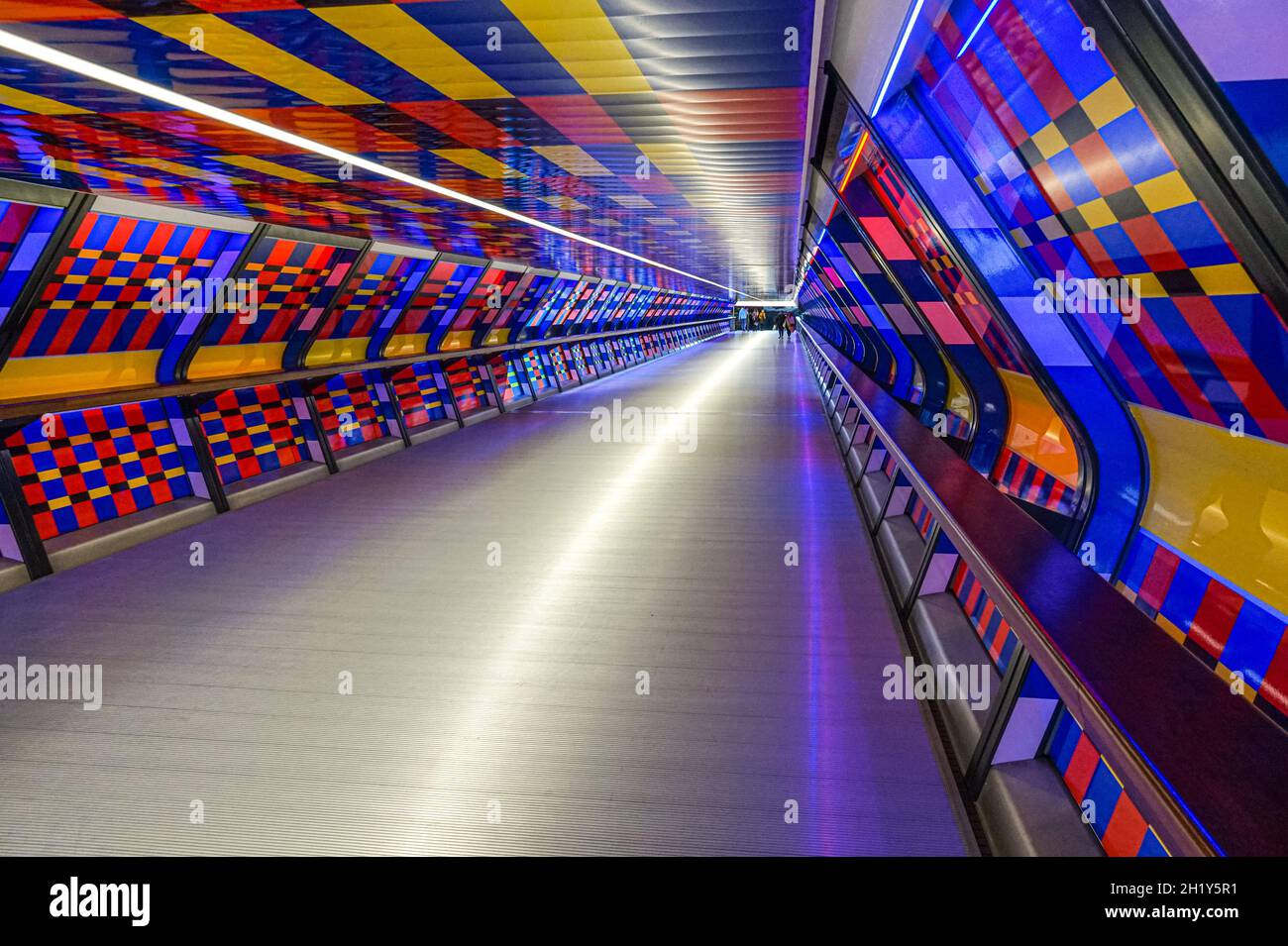 Captivated by Colour colourful illuminated installation by Camille ...