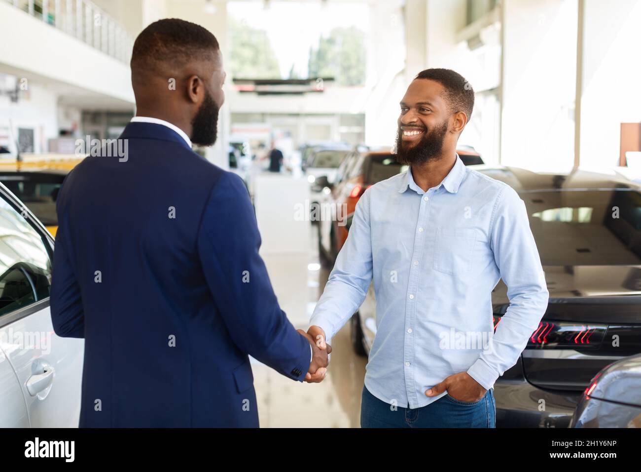 Male client professional salesman hi-res stock photography and images ...