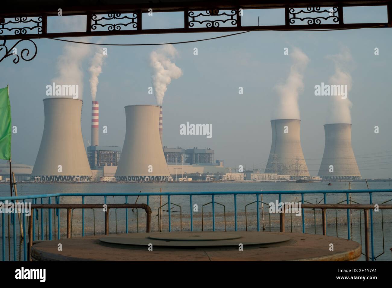 Electric power plant in Tianjin, China. 19-Oct-2021 Stock Photo - Alamy