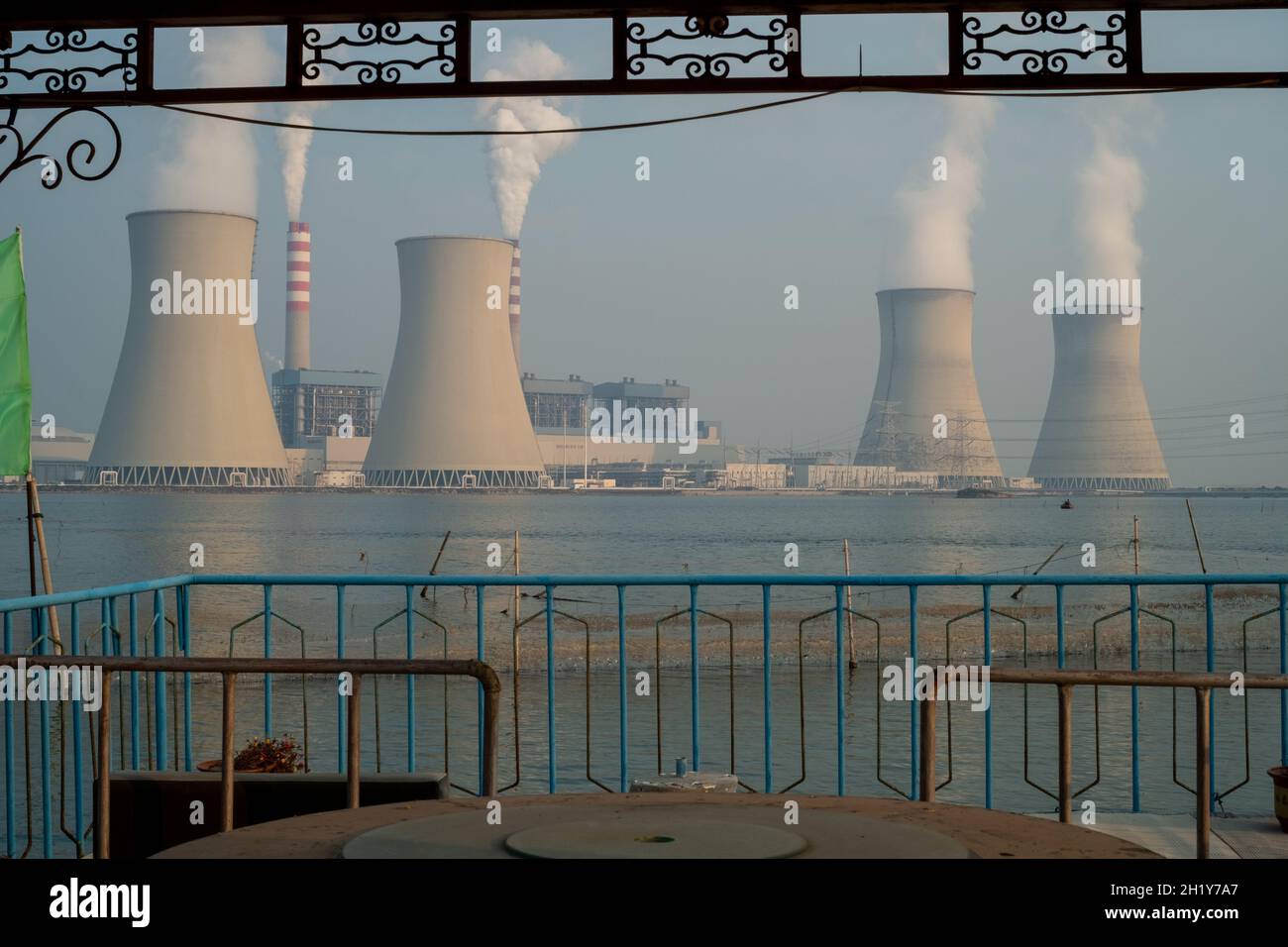 Electric power plant in Tianjin, China. 19-Oct-2021 Stock Photo - Alamy