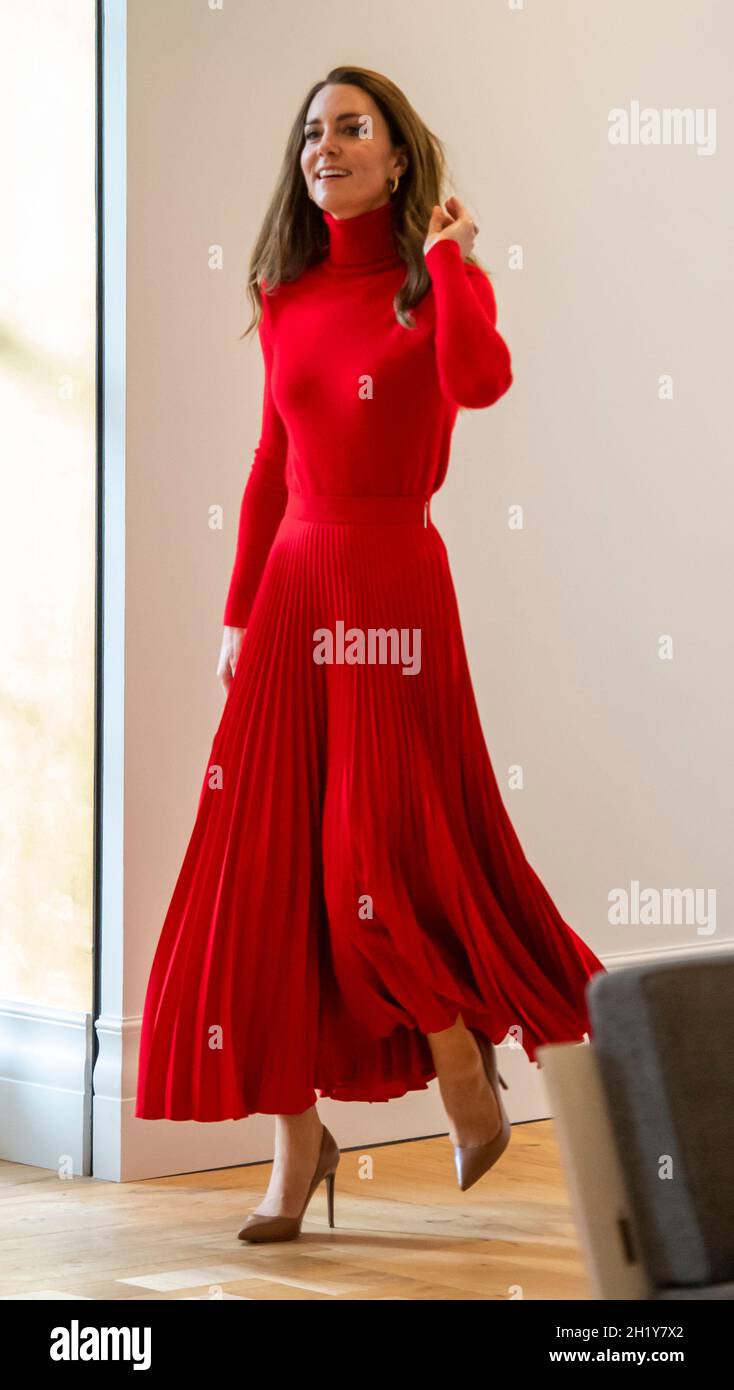 The Duchess of Cambridge arrives for the launch of the Forward Trust's ...