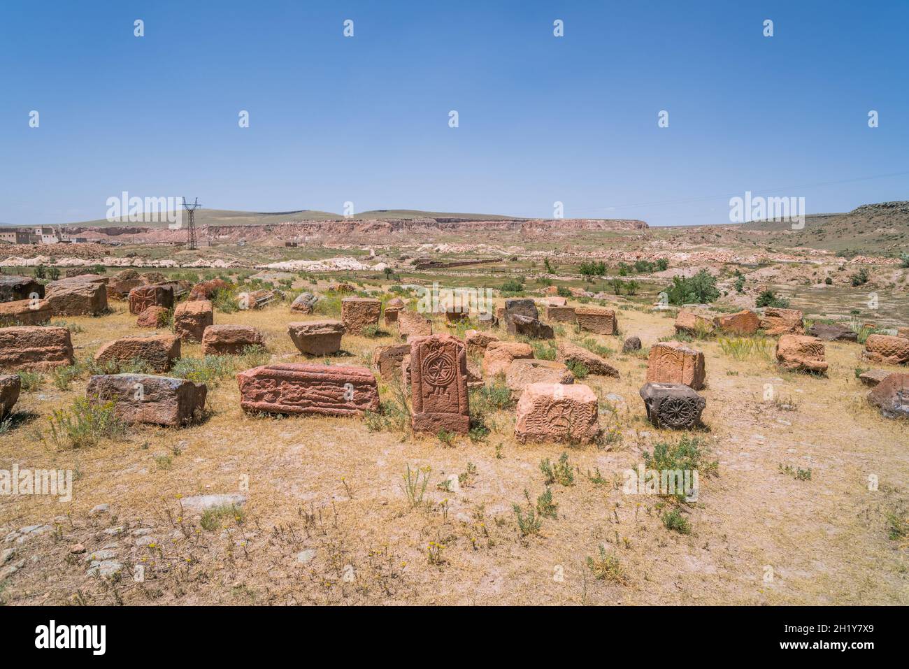 One of the earliest surviving christian monuments in armenia hi-res ...