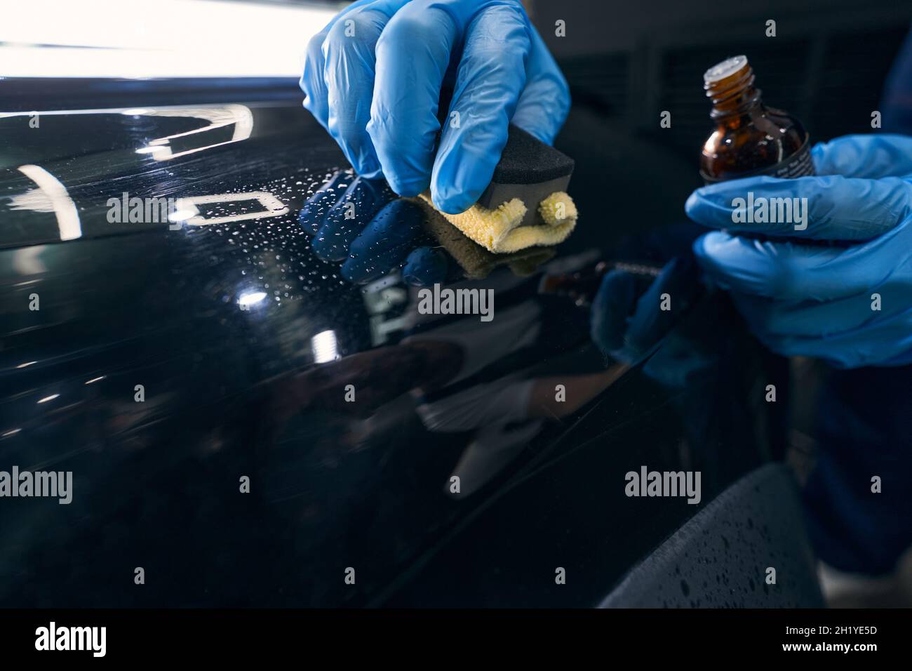 Applying ceramic coating hi-res stock photography and images - Alamy
